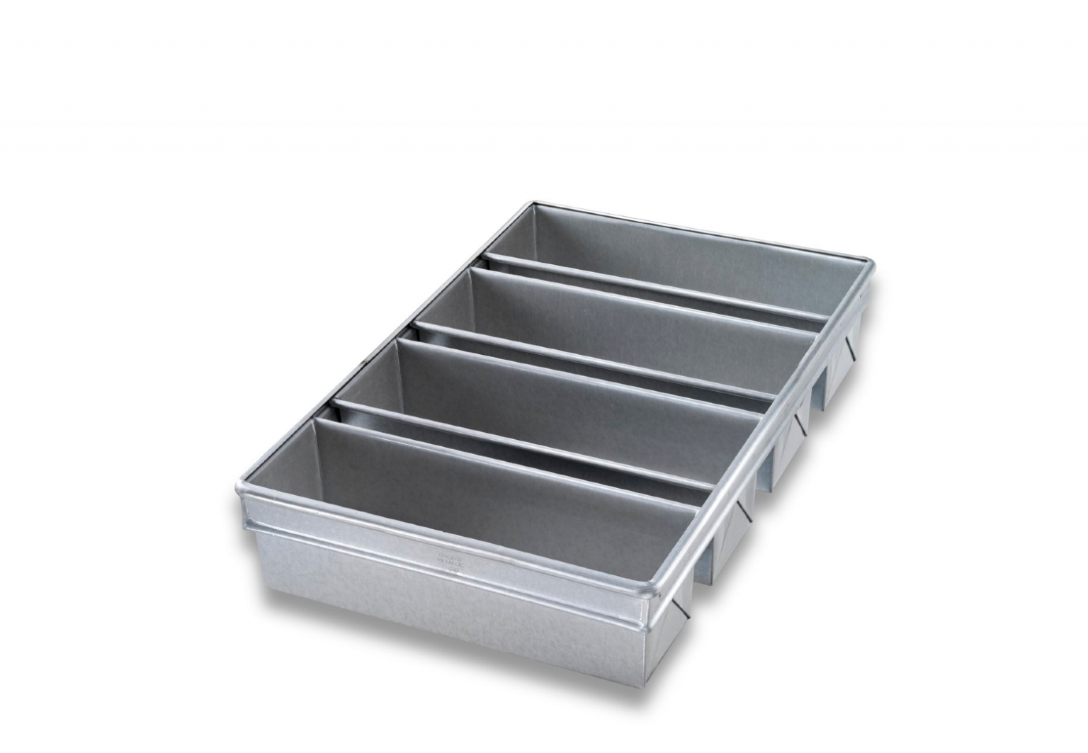 Crimped Round Bread 4-Pan Set - Chicago Metallic - A Bundy Baking Solution